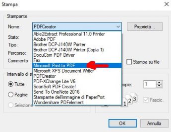 Windows 10 - Creare un PDF da qualsiasi programma - BlogRaffo.net